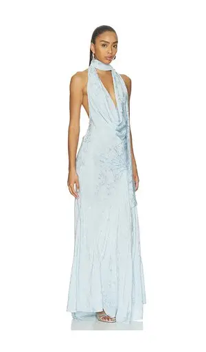 Anna October Kelly Halter Maxi Dress