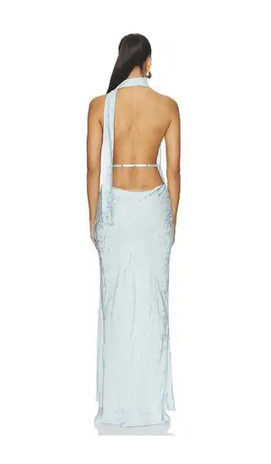 Anna October Kelly Halter Maxi Dress
