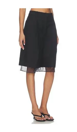 RÓHE Organza Lined Shorts