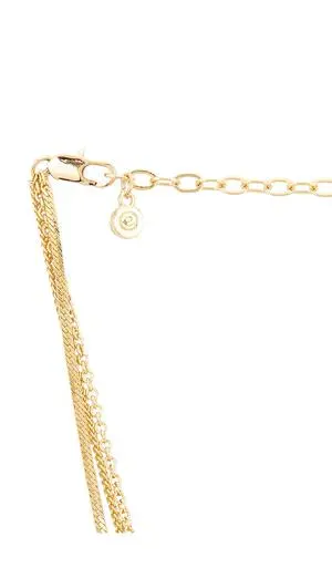 Ettika Classic Multi Stone Pendant In Metallic