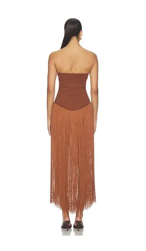 Superdown Fringe Detailed Romper