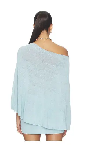SNDYS. Misty Knit Poncho