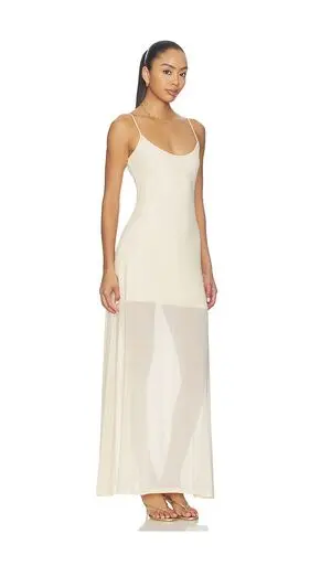 SNDYS. Alessandra Mesh Maxi Dress