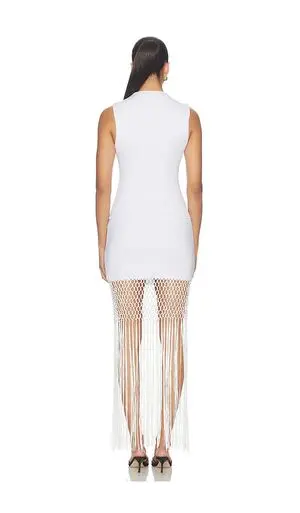 MORE TO COME Nolani Fringe Maxi Skirt Set