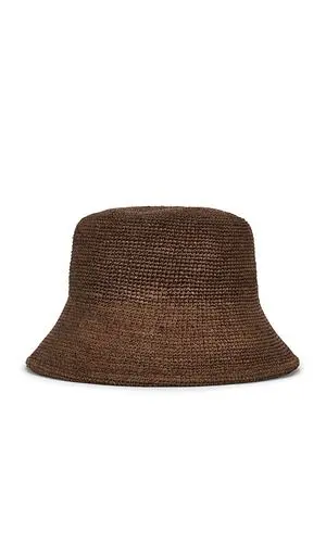 Lack Of Color The Inca Bucket Hat In Brown - Coco