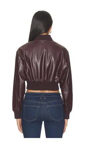 LAMARQUE Evelin Jacket In Burgundy