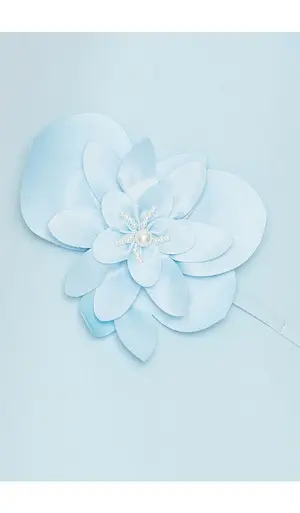 ELLIATT Reina 3d Floral Gown - Sky Blue