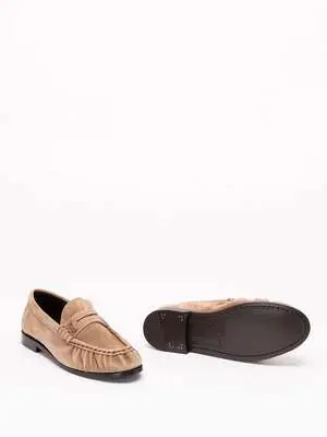 Saint Laurent Le Loafer Suede Loafers - Multicolor