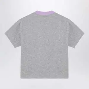 Versace Reversible Cotton Jersey T-shirt - Gray