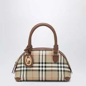 Burberry Primrose Mini Top-handle Bag In Archive Beige - Cream