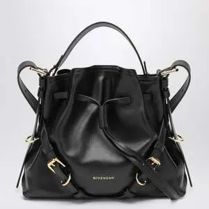 Givenchy Small Voyou Bucket Bag In Calfskin - Black