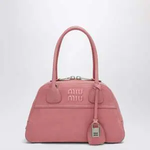 Miu Miu Begonia Vivant Small Nappa Leather Bag - Pink