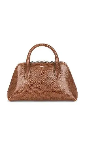 Coperni Lizard Print Duffle Belt Bag