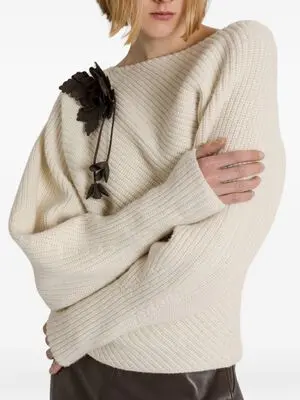 Alberta Ferretti Wool And Cashmere Sweater