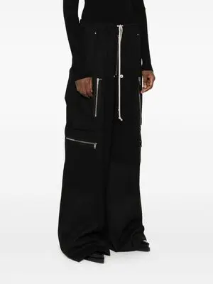 Rick Owens Wool Cargo Trousers