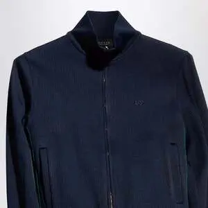 Gucci Ribbed Cotton Jersey Zip-up Sweatshirt