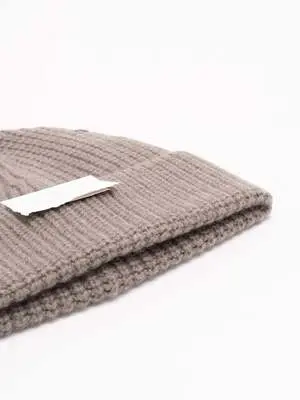 Brunello Cucinelli Cashmere Ribbed Knit Beanie - Multicolor