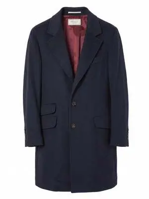 Brunello Cucinelli Wool Coat - Multicolor
