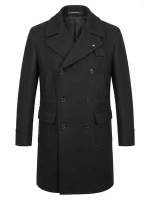 Tagliatore Wool Coat - Multicolor