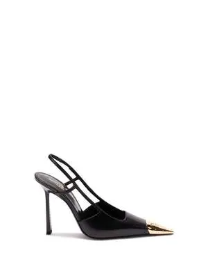 Saint Laurent Jeanne Slingback Pumps - Multicolor