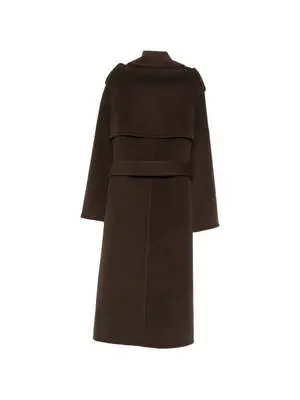 Alberta Ferretti Wool Trench