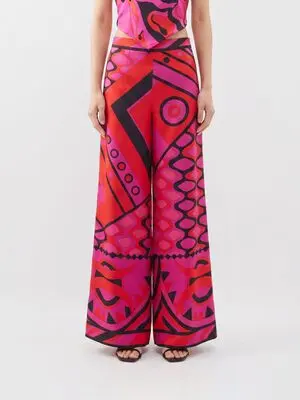 Emilio Pucci Pants Fuchsia - Pink