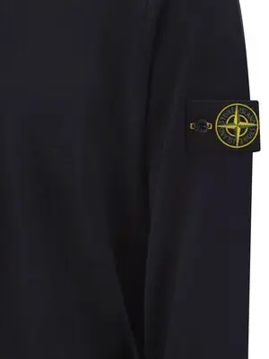 Stone Island Round-neck Jumper With Embossed Stitching