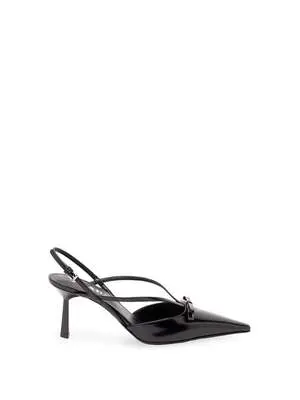 Prada Brushed Leather Slingback Pumps - Multicolor