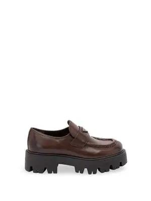 Prada Vintage Calf Leather Loafers - Multicolor
