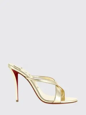 CHRISTIAN LOUBOUTIN Heeled Sandal - Gold