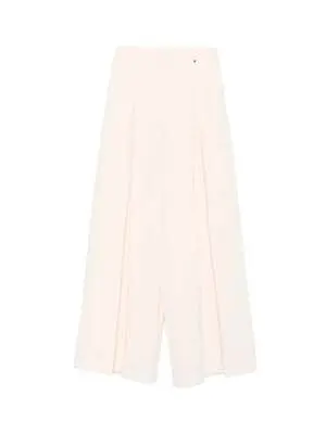 NISSA Acetate Wide-leg Pants - Multicolor