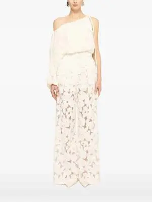 NISSA Off-the-shoulder Top With Tie Detail - Multicolor