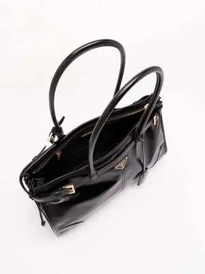 Prada Bonnie Large Leather Bag - Multicolor