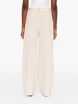 Brunello Cucinelli Corduroy Wide-leg Pants - Multicolor