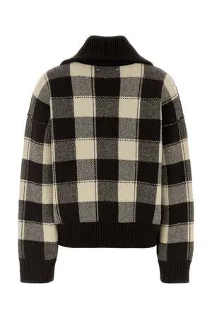 GOLDEN GOOSE Embroidered Wool Cardigan