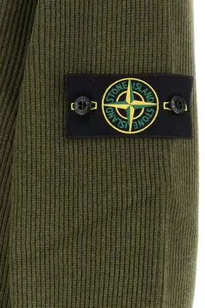 Stone Island Army Cotton Sweater