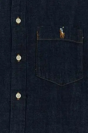Polo Ralph Lauren Denim Shirt With Embroidered Logo