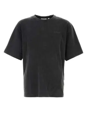 Off-White Slate Cotton T-shirt - Black