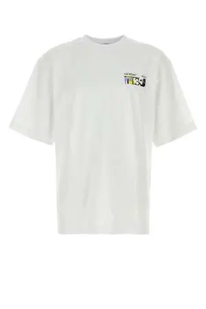 Off-White Cotton T-shirt - White