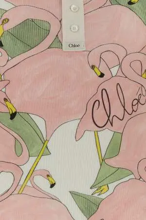 Chloé Printed Cotton T-shirt