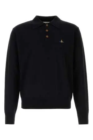 VIVIENNE WESTWOOD Wool Mark Polo Shirt