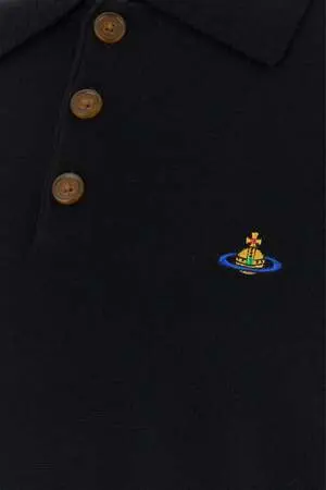 VIVIENNE WESTWOOD Wool Mark Polo Shirt