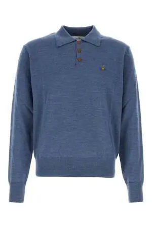 VIVIENNE WESTWOOD Air Force Wool Mark Polo Shirt