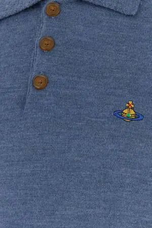 VIVIENNE WESTWOOD Air Force Wool Mark Polo Shirt