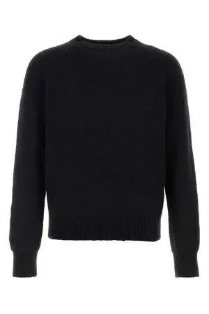 Dries Van Noten Alpaca Blend Melbourne Sweater - Black