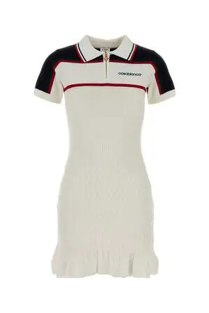 Casablanca Viscose Blend Polo Dress