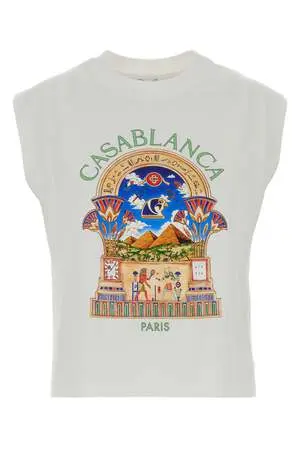 Casablanca Cotton Tank Top