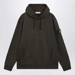 Stone Island Cotton Crewneck Sweatshirt With Logo Badge