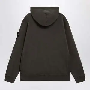 Stone Island Cotton Crewneck Sweatshirt With Logo Badge