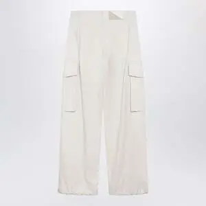 Loewe Cotton And Silk Cargo Trousers